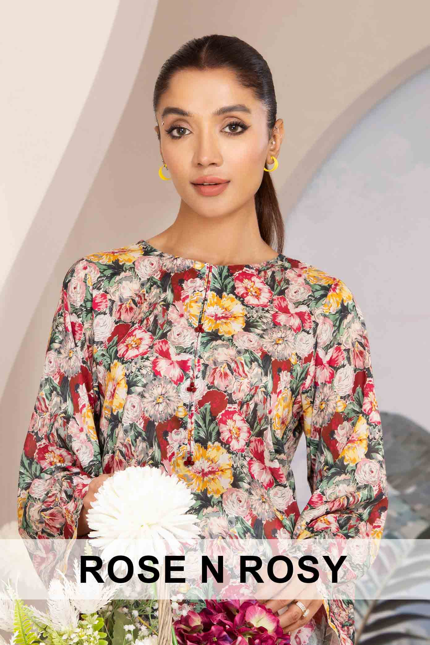 ROSE N ROSY - Lawn Suit Collection in Pakistan - Best Online Lawn Suit in Pakistan – Binaas